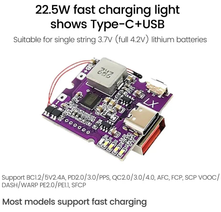 SIMPLE ROBOT 22,5 Вт Power Bank