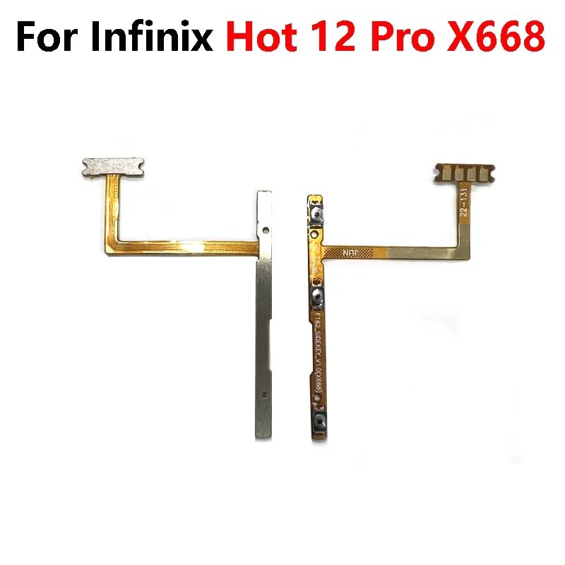 Для Infinix Hot 12 Pro X668C X668 переключатель питания ВКЛ./Выкл.