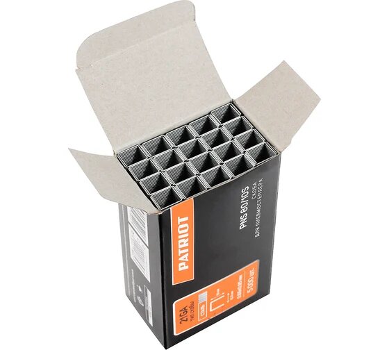 Скоба PNS 80/10S для пневмост ASG 180, обивочная, тип 80(21GA), дл 10, ширина 12,8 мм(830902156)