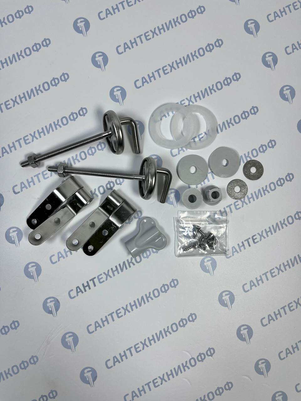 Крепление сиденья для унитаза WIRQUIN нержавеющая сталь (20985533)