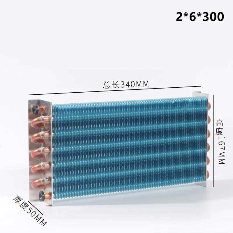 Охладитель холодильника, конденсатор, медная трубка, радиатор, радиатор, домашний небольшой испаритель, охлаждающая вода, охлаждение, универсальный K