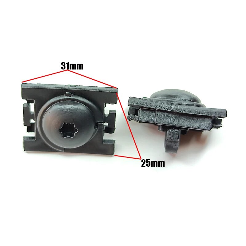 10 шт, нейлоновые крепления для автомобильных брызговиков K91, крепежные зажимы для автомобильных крыльев, набор зажимов, подходят для Peugeot 307 Citroen C4 C-TRIOMPHE