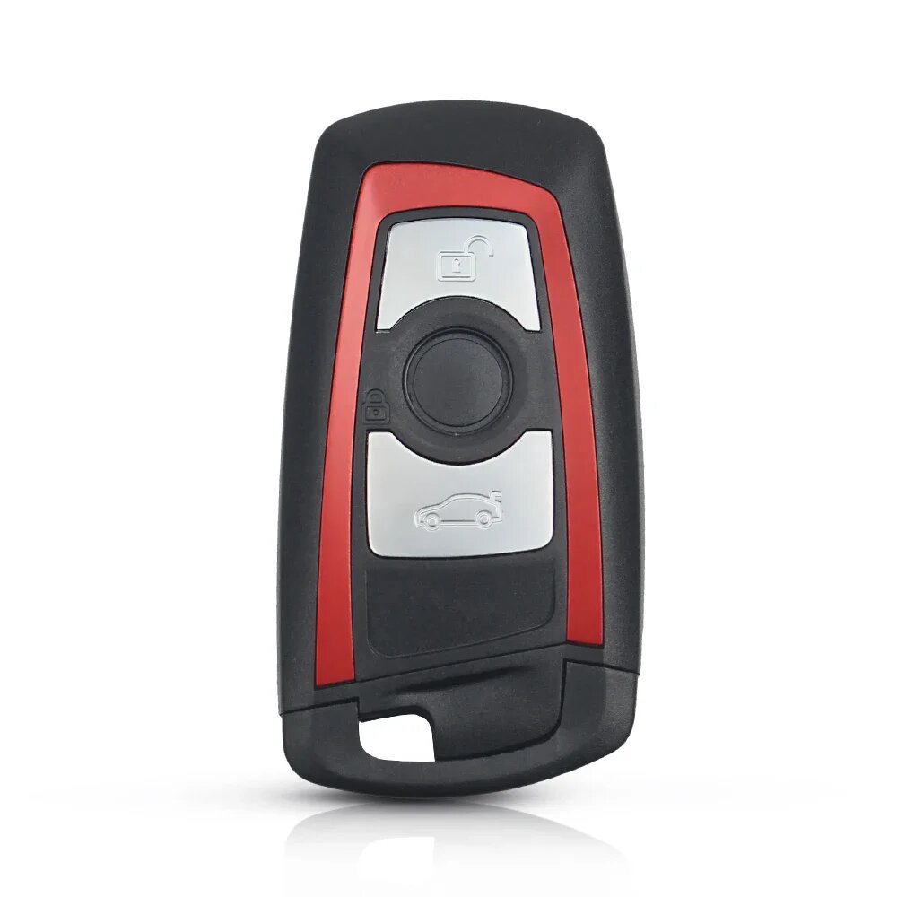 Брелок KEYYOU для BMW CAS4 F 3 7 5 серии E90 E92 E93 E91 X5 3/4 кнопочный смарт-брелок 3 Button Red