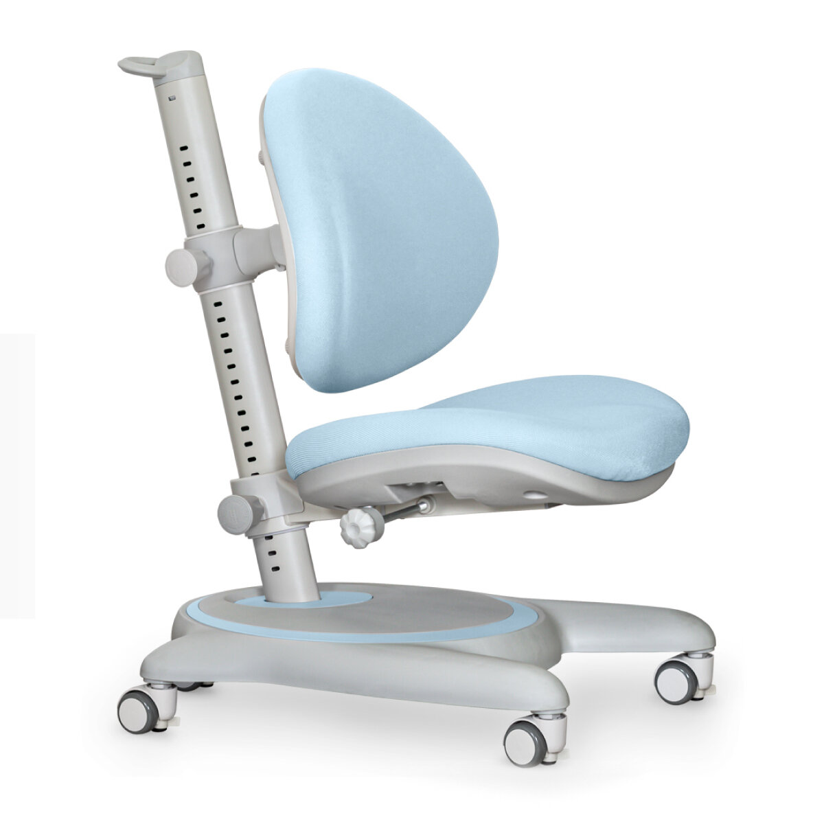 Кресло детское компьютерное ортопедическое Ortoback Blue (арт. Y-508 KBL) для обычных и растущих парт + чехол на сиденье