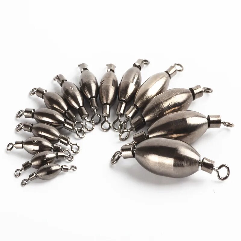 Медные свинцовые грузила для рыбалки, 3 шт, размер соединителя 0,4-2,5 Pin, подшипник, счетчик веса, аксессуары для рыболовных снастей