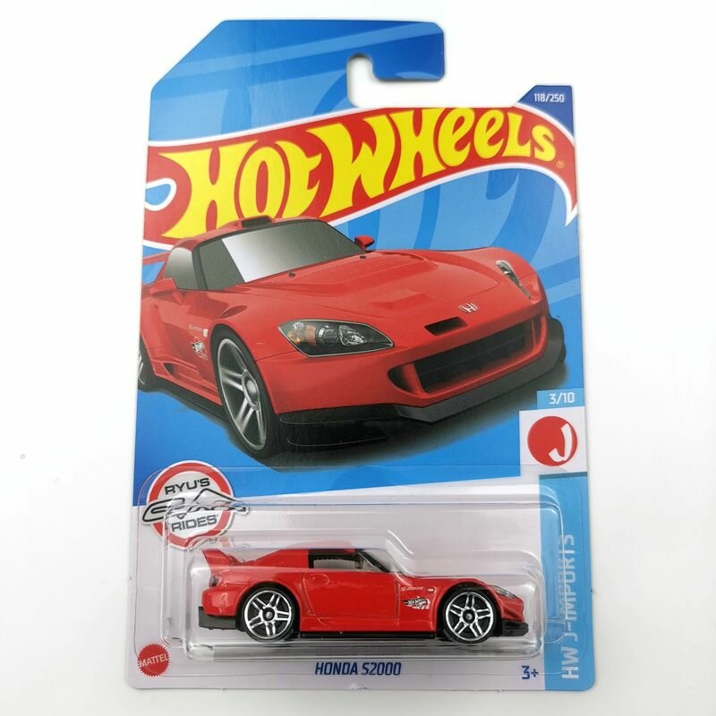 Машинка Mattel Hot Wheels 2022 C4982 Honda S2000