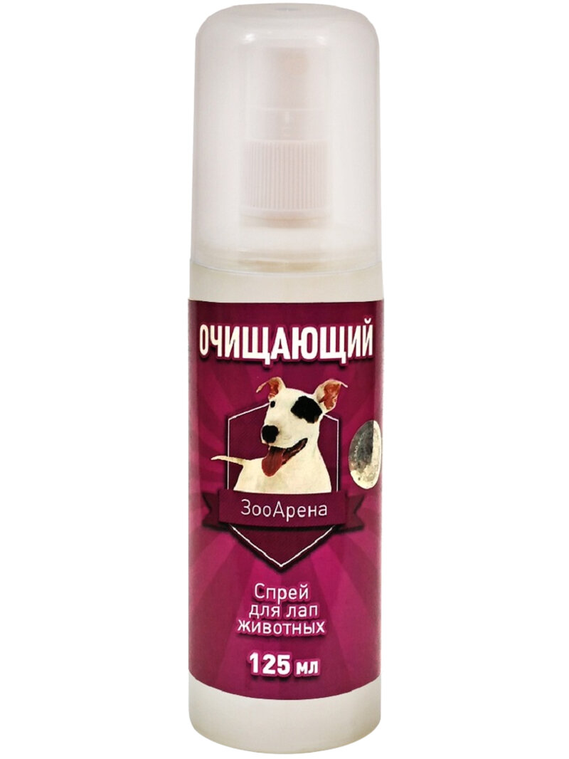 Агробиопром Спрей очищающий для лап животных 125мл