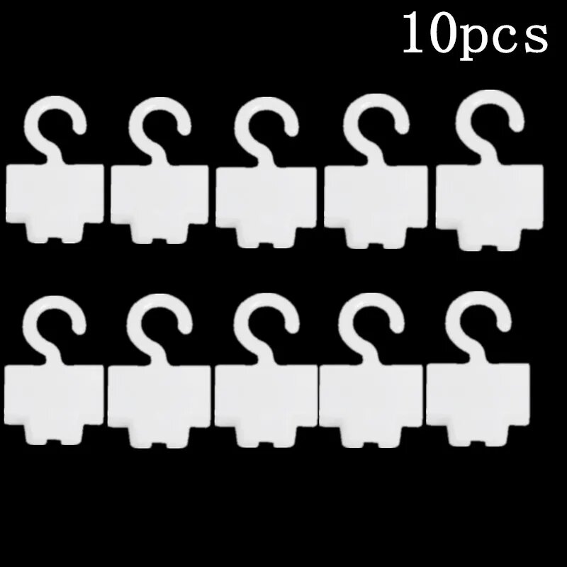 Крючки для светильников, Белый, 10pcs