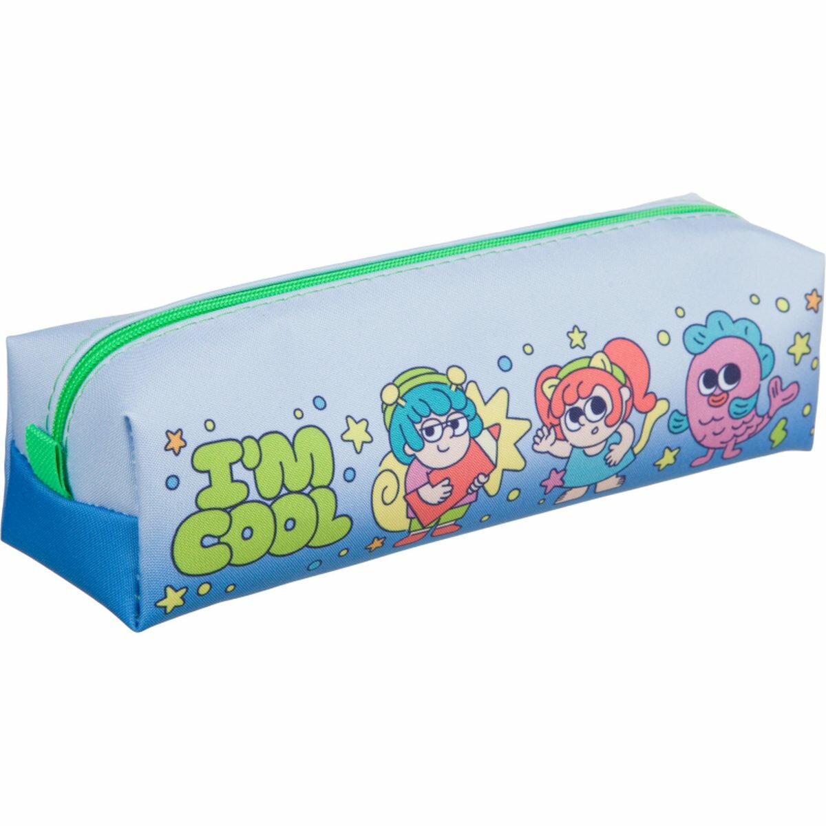 Пенал-косметичка Комус Класс Миники, ткань, мягкий, 210х50х60мм (1910112)