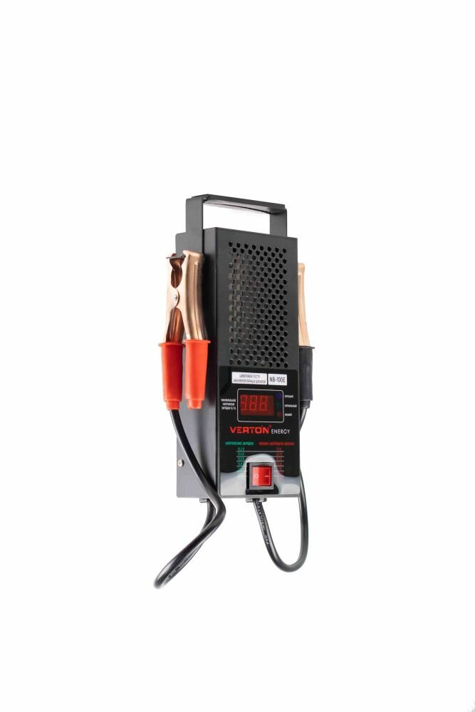 Нагрузочная вилка VERTON Energy NB-100E 6/12 Вт, 100 Ам, 200-1000 Ам 01.9670.9907