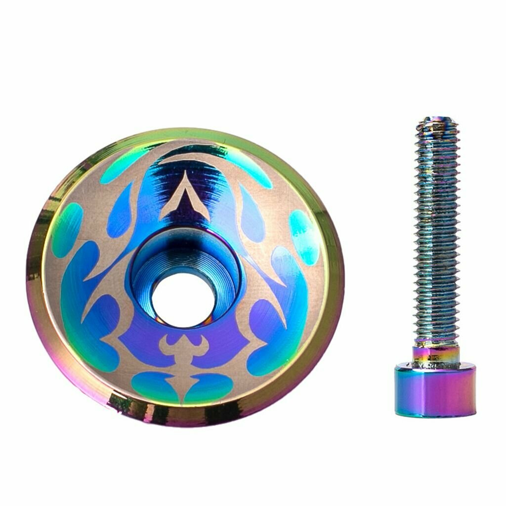 Алюминиевая верхняя крышка стебля только 5,2 г светового уха с винтом для 28,6 мм головки вилки спереди