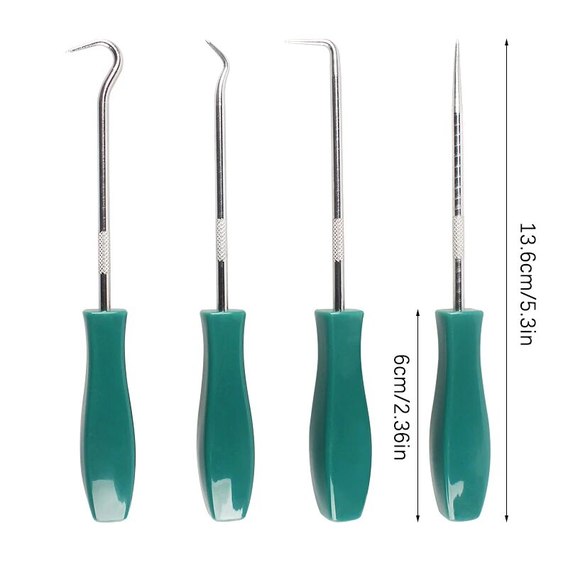 4 шт./набор 135 мм Набор отверток для автомобильного уплотнительного сальника для автомобиля уплотнительное кольцо фотоэлемент для снятия фотографий крючки Инструменты для ремонта автомобиля