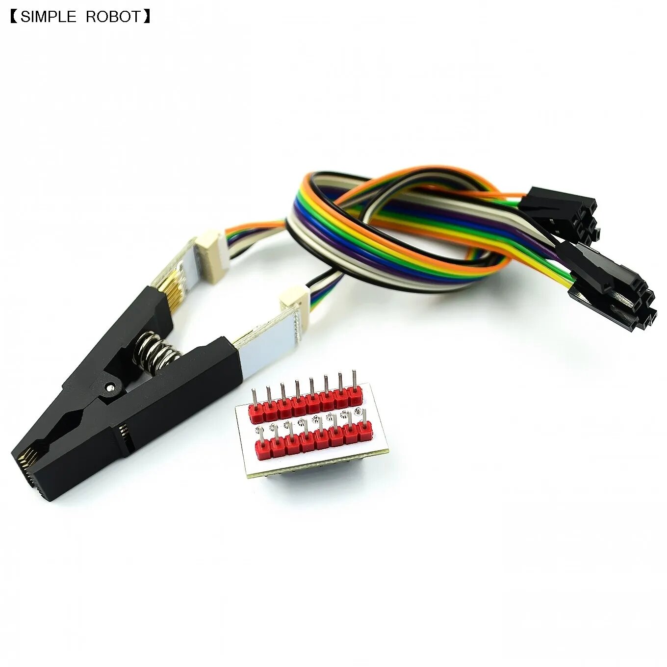 Программатор CH341A с Test Clip16 to cable