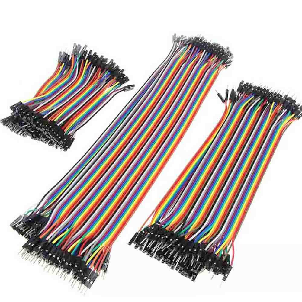 40-контактный кабель Dupont Line 10 см/20 см/30 см «папа-папа» + «мама-папа» + «мама-мама» соединительный провод Dupont для Arduino DIY KIT