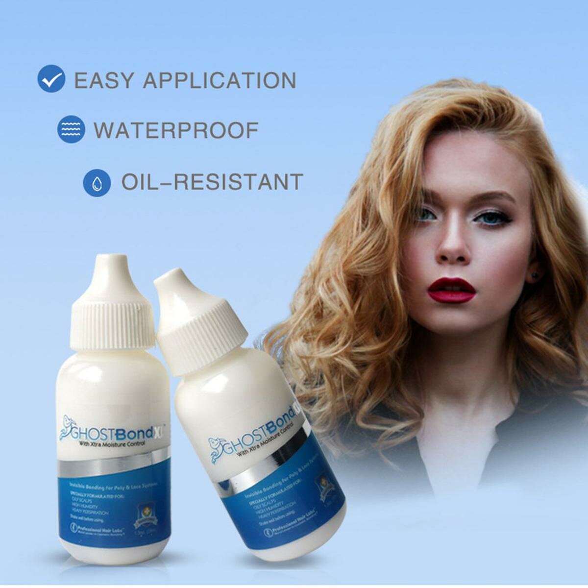 Шт. Клей для париков с кружевным узором Heavy Perspiration, клей для париков Ghost Bond