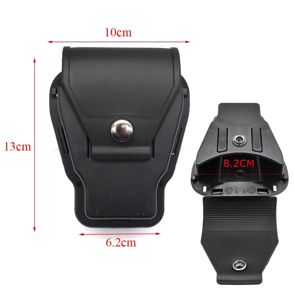 Тактический чехол для наручников CLUSGO черный Черный, Style F