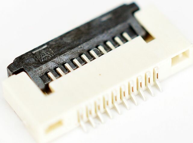 Разъем CONNFLY DS1020-12-10VBT1A-R Разъем: FFC (FPC) горизонтальный PIN: 10 ZIF SMT луженые 30мОм 1шт