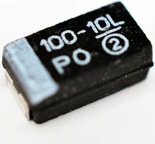 Конденсатор Vishay TR3C107K010C0100 танталовый 100мкФ 10ВDC SMD C 2312 10% 100мОм 1 шт