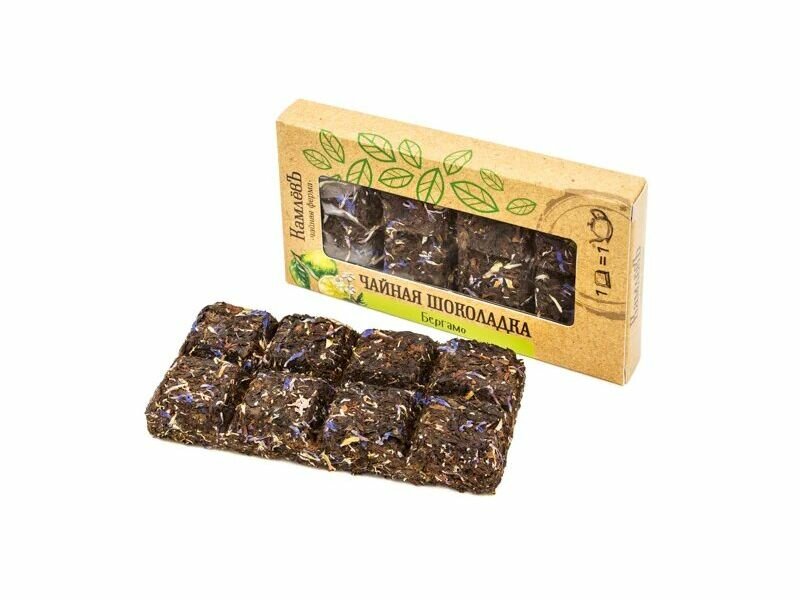 Чай черный КамлёВъ Бергамо - индийский с лепестками василька /картон/ 50г