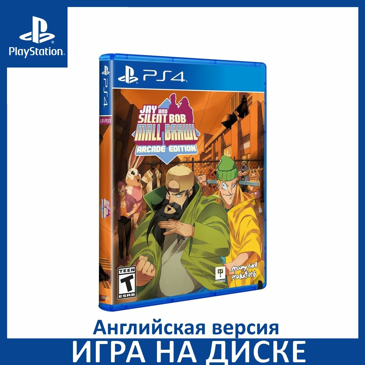 Игра Jay and Silent Bob Mall Brawl Arcade Edition (Limited Run #420)PS4 Диск на PlayStation 4 Английская версия