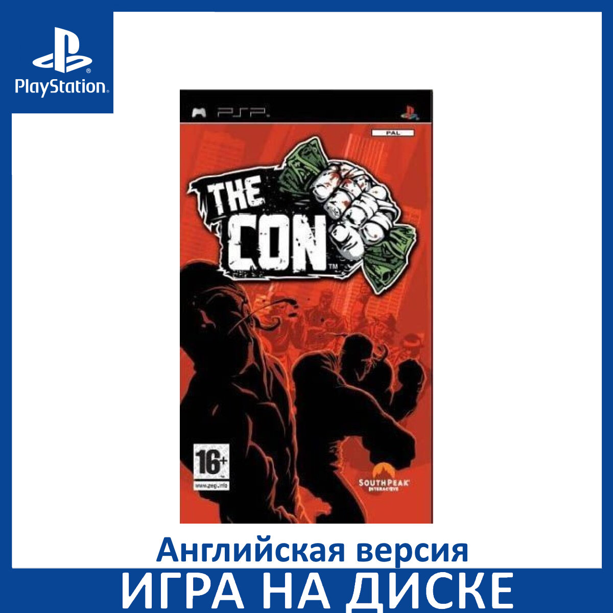 Игра The Con PSP Английский язык Диск на PlayStation Portable
