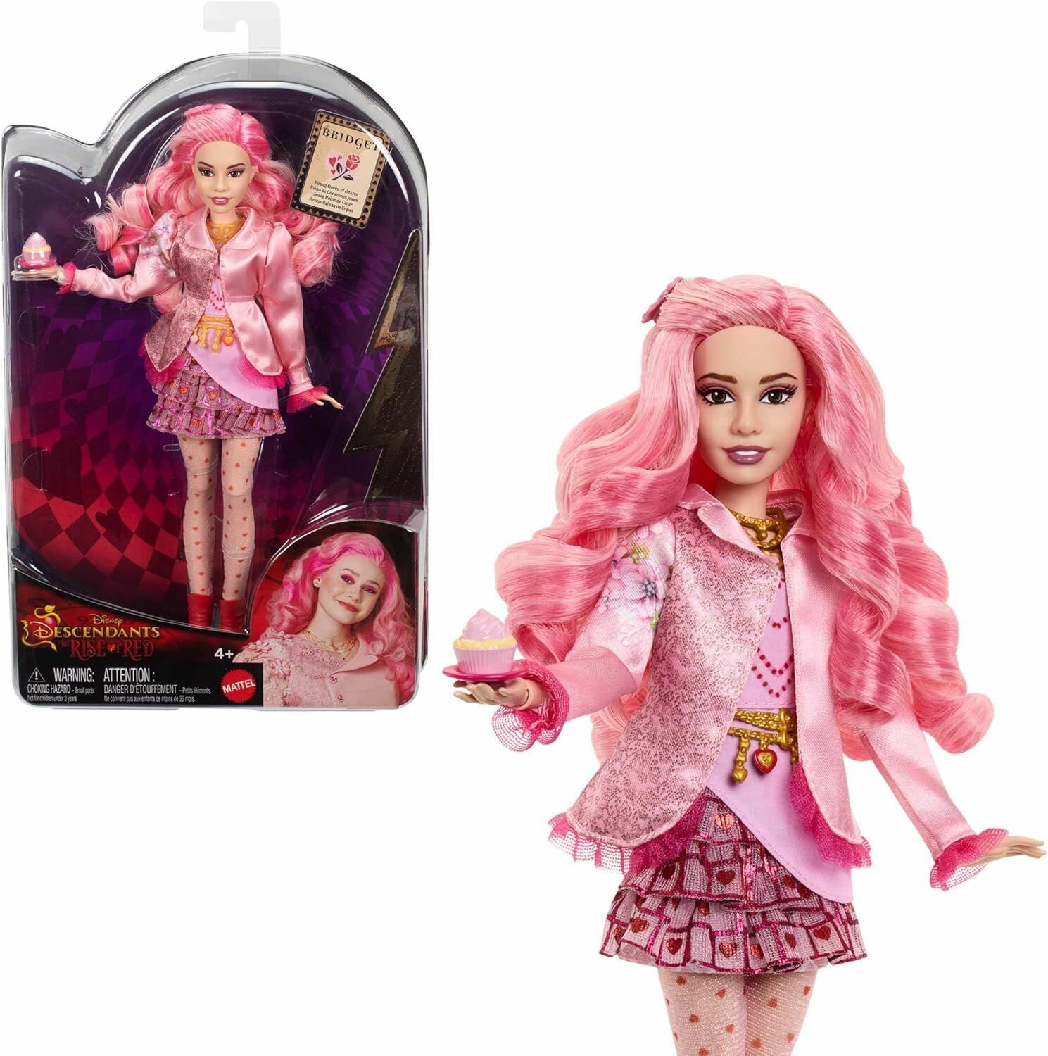 Кукла Mattel Disney Princess Descendants - Бриджит Наследники юная Королева Червей - Дисней Принцессы HWT91