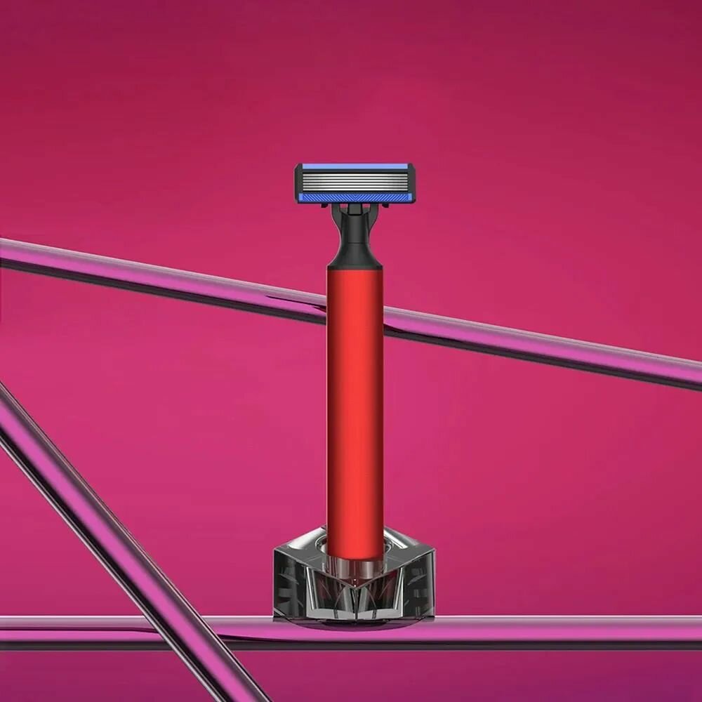 Набор для бритья Haunxing Lemon Razor H506-6 Red