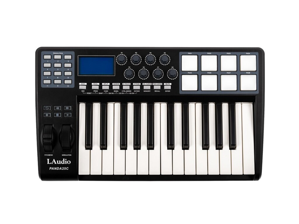 MIDI-контроллер, 25 клавиш, LAudio Panda-25C