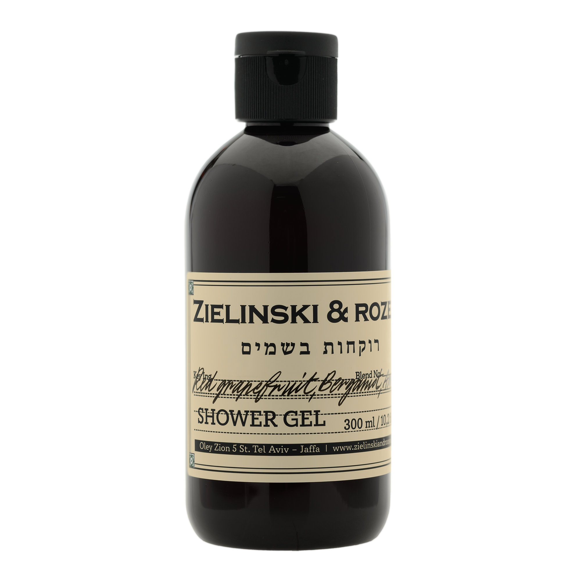 Zielinski & Rozen Гель для душа Красный грейпфрут, Бергамот, Амбра (300мл)