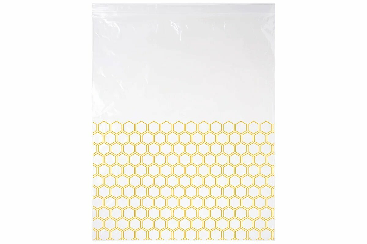 Рыжий кот ZB-8 пакет с ЗИП-замком и рисунком 8х14 см, 50 шт, арт. 102849 для хранения