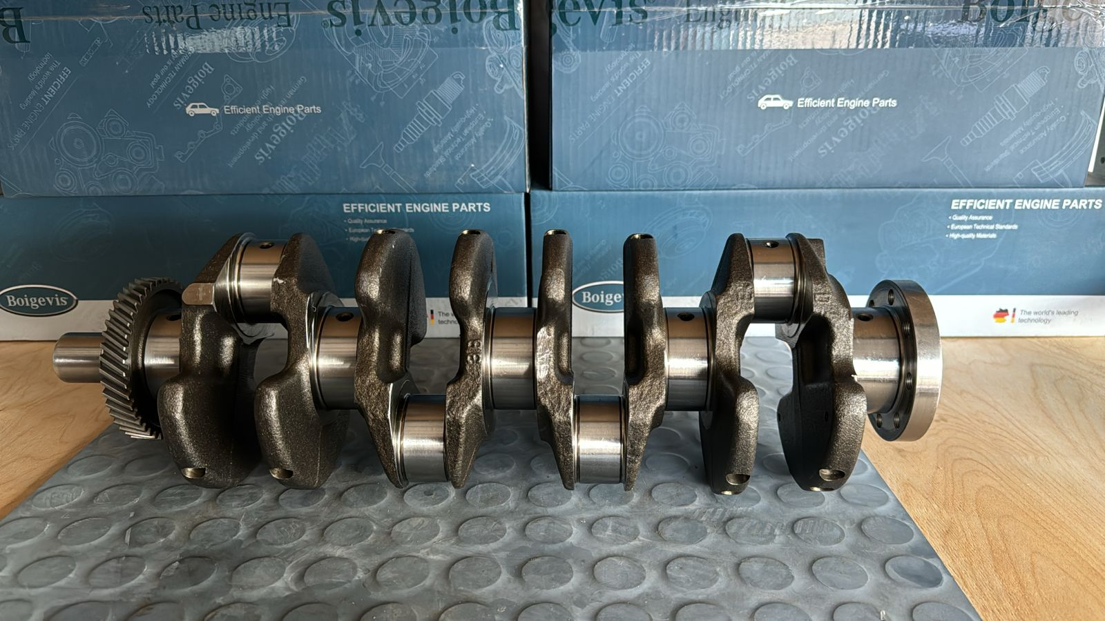 Вал коленчатый Hyundai-Kia двигатель 2.0л дизель D4EA