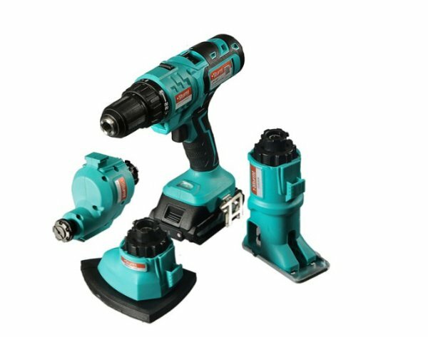 CMT1801 Мультитул аккум Sturm! 18x1BatterySystem дрель, лобзик, реноватор, шлифмаш, 2 Ач кейс