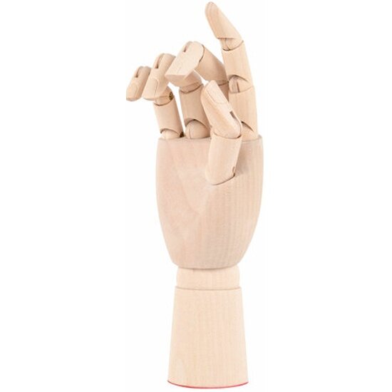 Манекен художественный Brauberg Art рука правая, высота 18 см, дерево, CLASSIC, 192515