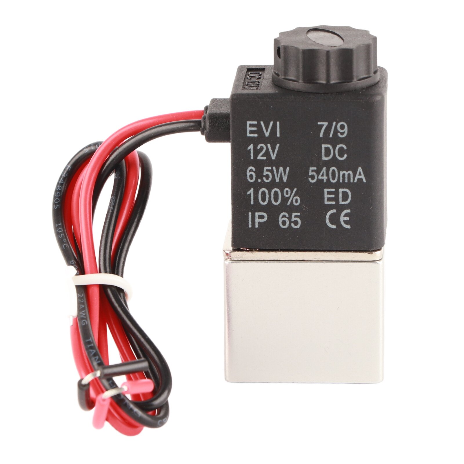 2V025‑06 Двухпозиционный электромагнитный клапан, нормально открытый, стабильный, электромагнитный