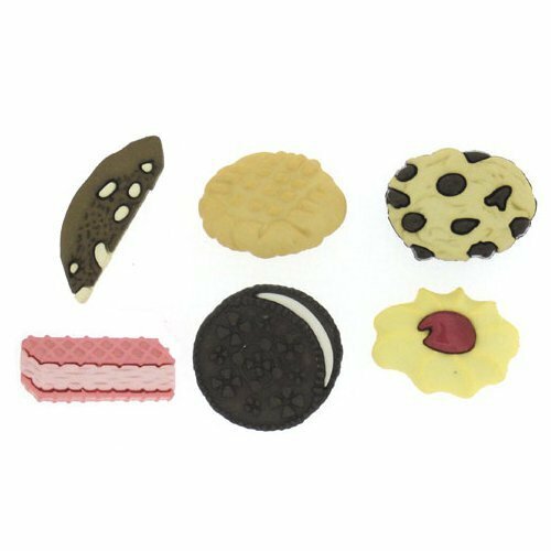 Набор пуговиц JESSE JAMES Печенье (6959)