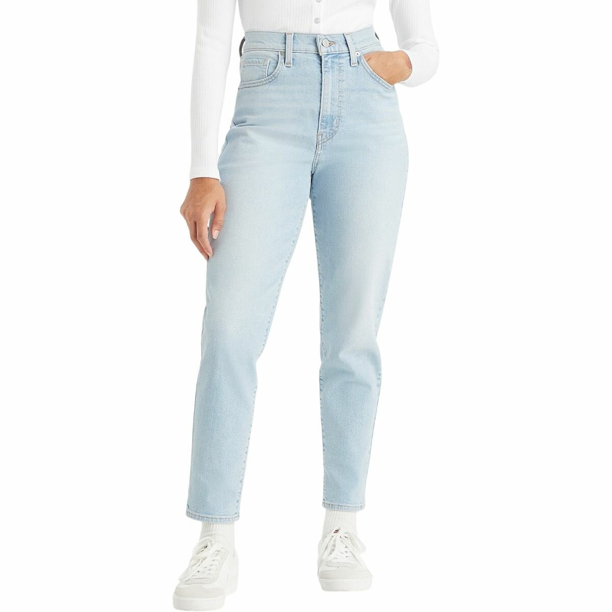Джинсы мом Women High Waisted Mom Jeans 