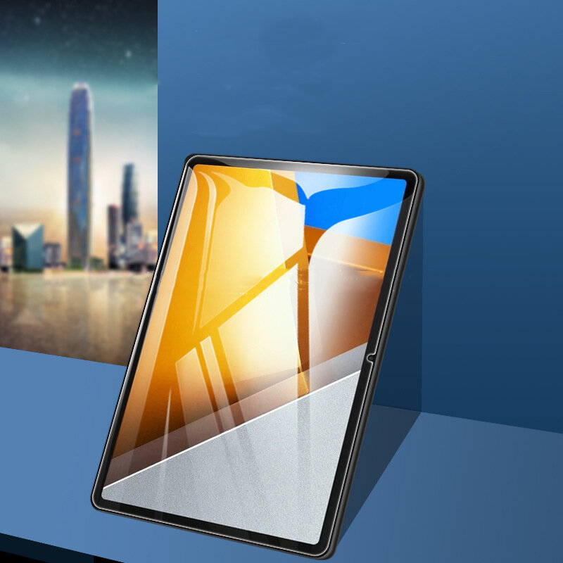 Защитное закалённое противоударное стекло на экран MyPads Forti Glass для планшета Redmi Pad pro 12,1 / POCO PAD 12.1 из качественного японского ма.