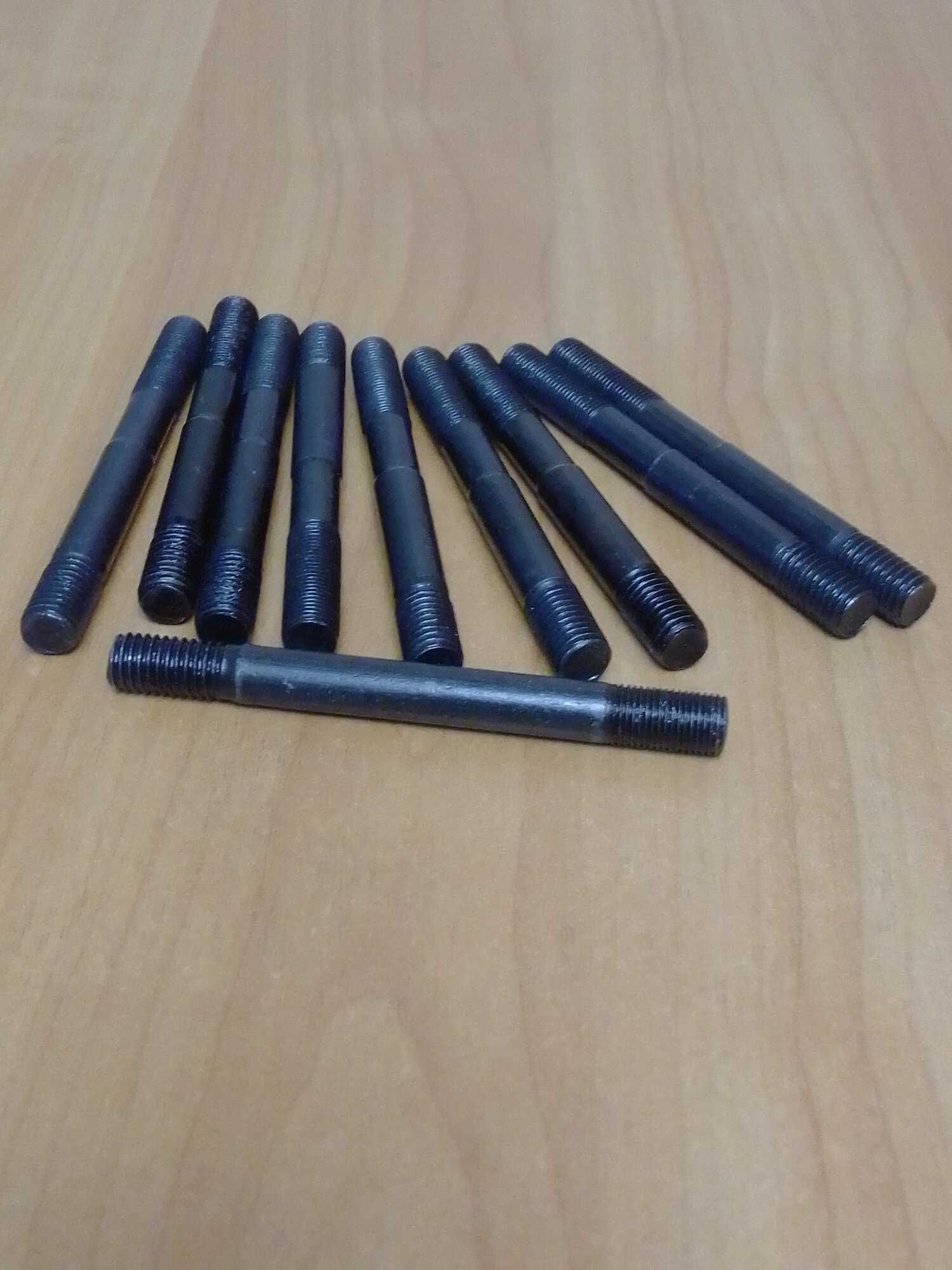 Шпилька М10х1х80 для автомобилей (коллектора др.). 291815-п29 . Комплект 10 штук. РЗИ