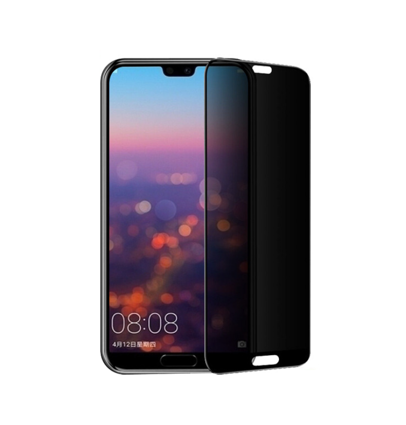 3D/5D защитное изогнутое стекло MyPads 5D Forti Glass "Антишпион" для Honor X8b с закругленными изогнутыми краями которое полностью закры.