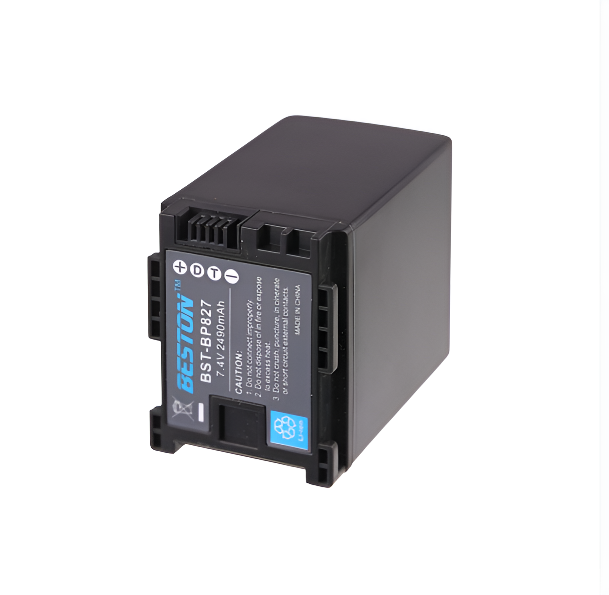 Аккумулятор BESTON для видеокамер Canon BST-BP827H (BP809H, BP819H), 7.4 В, 2490 мАч
