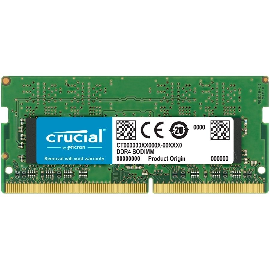 Оперативная память Crucial Premier, DDR4, 32GB (1x32GB), 3200 MHz, CL22, SO-DIMM