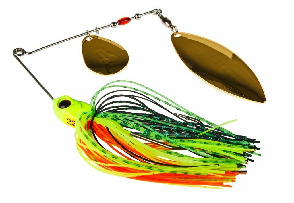 Блесна на щуку вращающаяся (вертушка) Lucky John SPIN X LONG 05 12,0г BF набор приманок для ловли среднего окуня, судака и жереха , снасти рыболовные для зимней и летней рыбалки