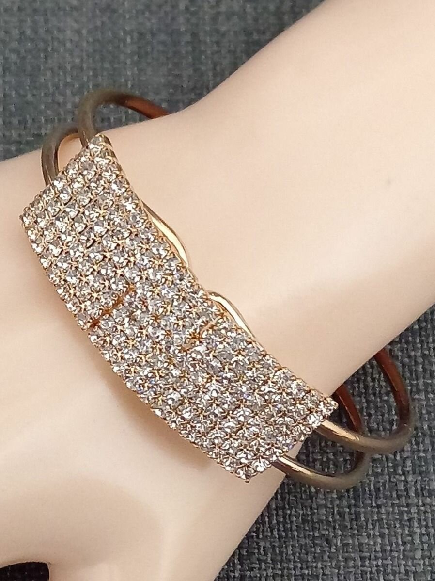 Браслет, стразы