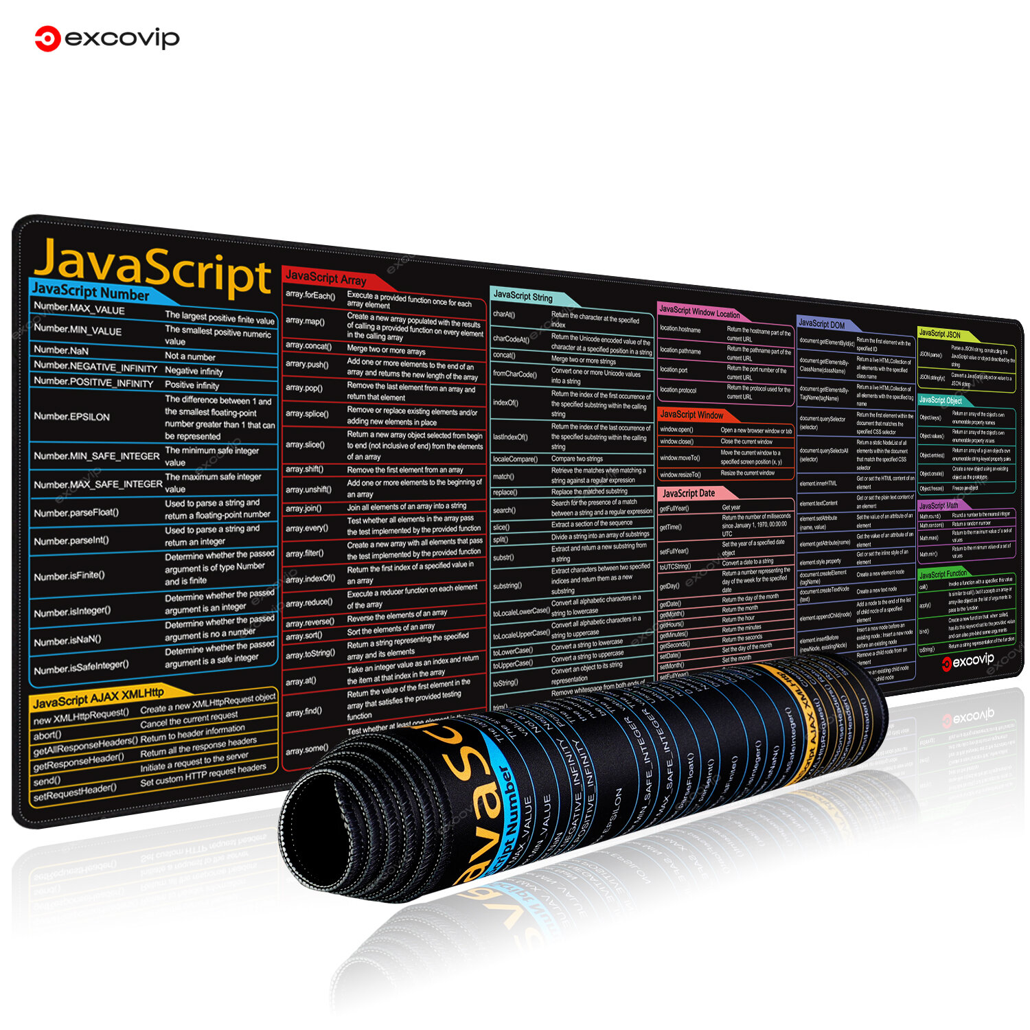 EXCO JavaScript коврик для мыши большой 0426