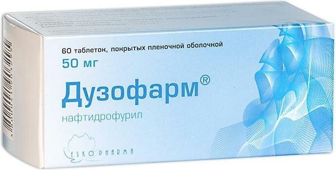 Дузофарм, таблетки покрыт. плен. об. 50 мг, 60 шт.