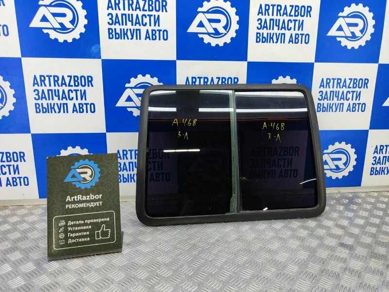 Б/У Стекло кузовное заднее левое Fiat Doblo 1 223 / Фиат Добло 1 223 1.4 350А1000 77 Л.С 2007