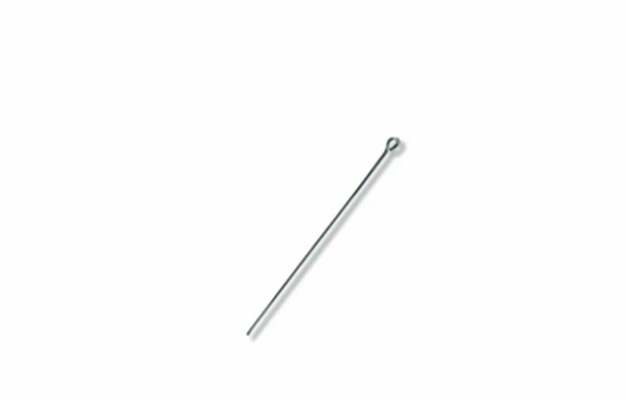 Тяга к подвесу с зажимом Knauf 1 м, оцинкованная сталь, ширина 4 мм