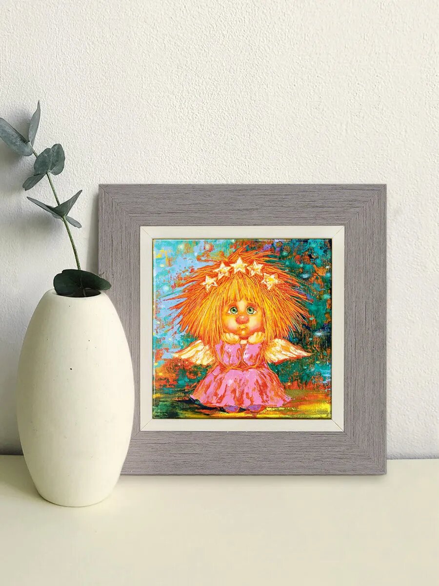 Картина с ангелом