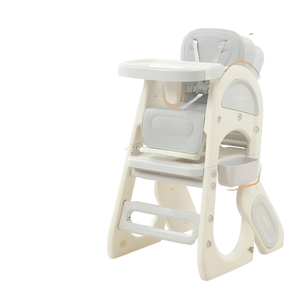 Стульчик-трансформер UNIX Kids Cloud, для кормления, 3 в 1, съемный столик