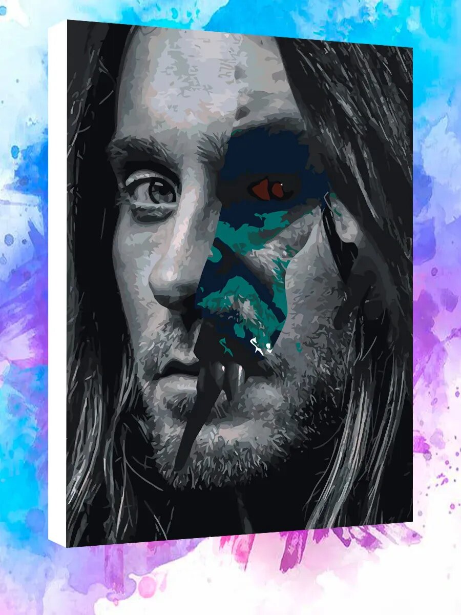 Картина по номерам Морбиус Джаред Лето Кино